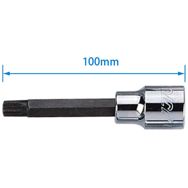 JTCオートツールズの一覧はこちら差込：12.7mm全長：100mmサイズ：M9(トリプルスクエア)JANCD:4580343037988【発送区分】この商品はメーカーよりお届けいたします。発送連絡が遅れる場合がございます。【銀行振込・コン...