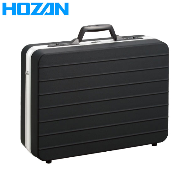 HOZAN(ホーザン)の一覧はこちら軽くて大容量お手軽価格のハードケース フタを開いた状態で維持できる環付蝶番採用光沢のないマットなボディーで様々なシーンにフィット外形寸法 450×330×140mm内寸法 435×310×(深さ80+フタ...