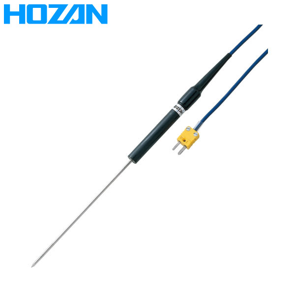 HOZAN(ホーザン)の一覧はこちら 測定範囲：-50～800度(DT-510A使用)センサ：熱電対K(CA) クロメルアルメル専用最大表示：1999サンプルレート：2.5回/秒電源：積層(6F22)電池×1電池寿命：250時間(連続使用時...
