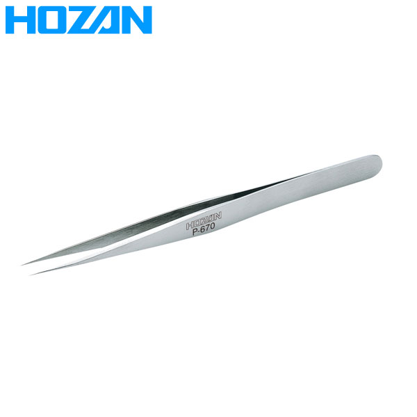 HOZAN(ホーザン)の一覧はこちら 磁気を嫌う精密機器の作業に先端が極細で超精密選りすぐりの職人だけが手がけてこだわり抜いた精密型ピンセットの最高峰JANCD:4962772066706【お届けについて】当商品はポスト投函でのお届けとなり...