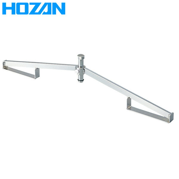 HOZAN(ホーザン)の一覧はこちらハブのオーバーロックナット寸法のセンターと組み上がったリムのセンターが一致しているかをチェックするゲージです。センターボルト（A）をハブのロックナットに合わせ、リムを本体が密着する位置で、ロックボルト（B...