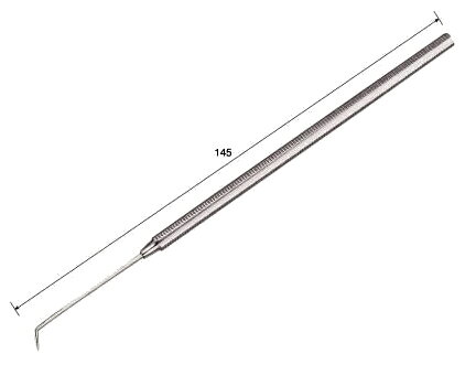 HOZAN(ホーザン)の一覧はこちらハンダ付けの確認、パターンの修正、接着剤・テープ・電子部品の除去などに。熱処理され変形しにくい先端です。全長　145mm先端　38mm材質　ステンレス重量　14gJANCD:4962772068083【銀...