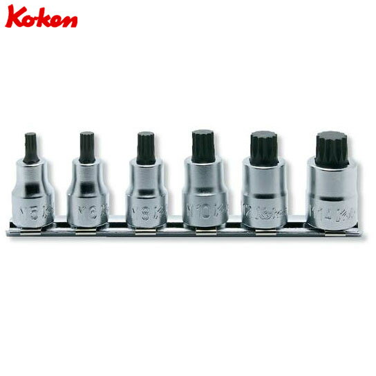 ko-ken(コーケン)の一覧はこちら ※商品画像はイメージです。□6点レール200mm□セット内容　M5、M6、M8、M10、M12、M14□質量　308g※製造段階による小傷などあり。使用上問題なし。JANCD:499164421838...