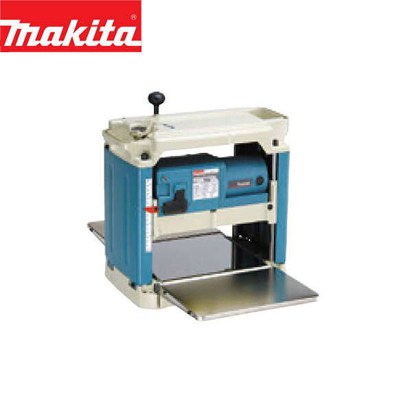 makita(マキタ)の一覧はこちら●304mm 自動カンナ盤●幅広材(薄物)を安定切削●可搬型(27kg)●定盤固定(分決め専用)●機体寸法: 幅483×奥行771×高さ401mm●自動側(mm) 切削幅 304（1尺)　切削深さ 　幅1...