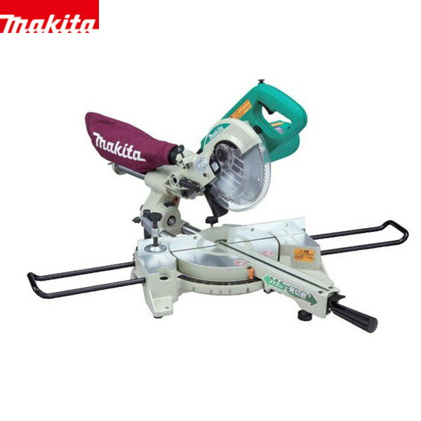 makita(マキタ)の一覧はこちら ンパクトながら、312mm「」一尺三分)を一発切断。　幅312mm材の一発切断が可能。作業スペースが少なく、移動や収納に便利なコンパクトボディ。□リニアボールベアリング採用で傾斜切断も高精度。　たわみの...