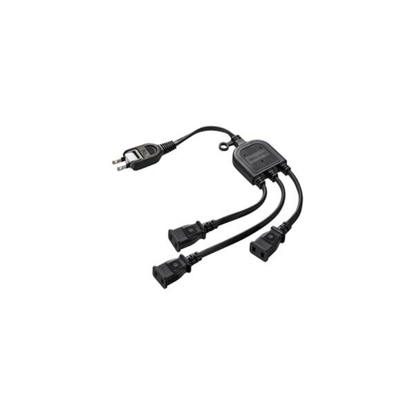 サンワサプライの一覧はこちら■定格容量:125V・15A(最大1500Wまで)■全長:約0.5m■プラグ:2Pスイングプラグ■差込口:2P3個口●沖縄・離島は別途送料がかかりますJANCD:4969887833483【銀行振込・コンビニ決済...