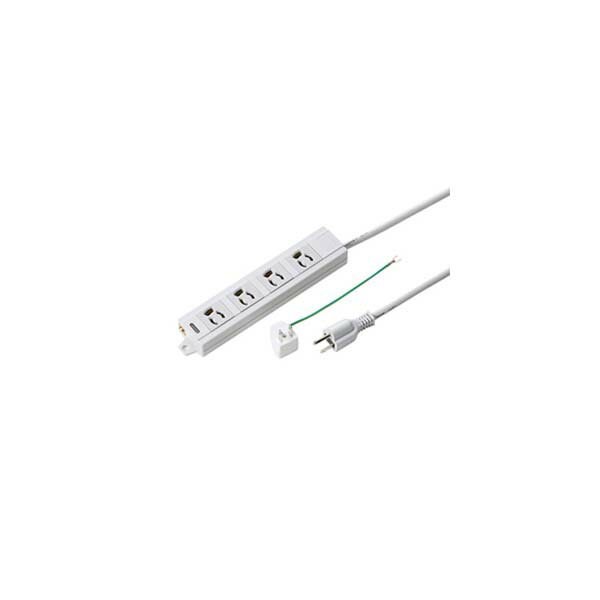 サンワサプライの一覧はこちら■定格容量/15A・125V(1,500Wまで)■電源コード/5m■プラグ/3P■3P→2P変換アダプタ付き■本体サイズ/W224×D45×H29.6mm■ネジ仮固定用フック穴あり(両端2箇所)■材質:ケース/難...
