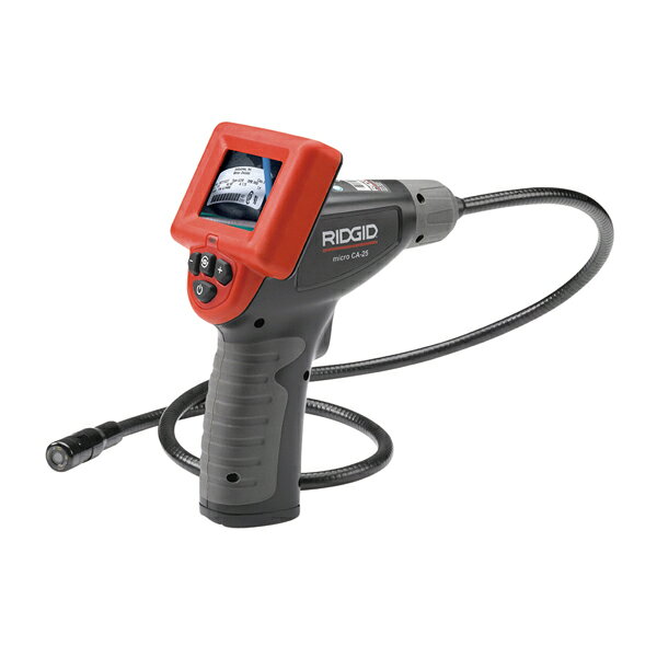 RIDGID(リジッド)の一覧はこちら見やすい2.4インチカラーTFT液晶を採用●ディスプレイ：2.4インチカラーTFT液晶（解像度480×234）●カメラヘッド：φ17mmアルミ構造体(IP67）●照明：調整可能LED4灯●ケーブル長：9...