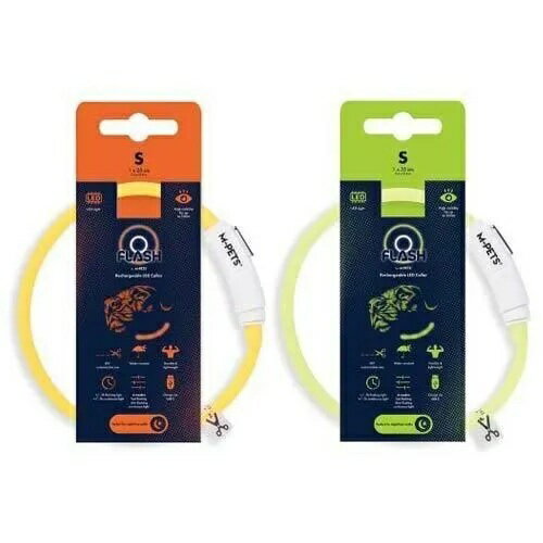 【商品スペック】 ■カラー グリーン・オレンジ ■サイズ S：幅1cm、首周り35cm M：幅1.5cm、首周り65cm L：幅2.5cm、首周り65cm ■素材 シリコン、ABS樹脂、グラスファイバー、エポキシ樹脂、鉄、ポリ塩化ビニル、 ...