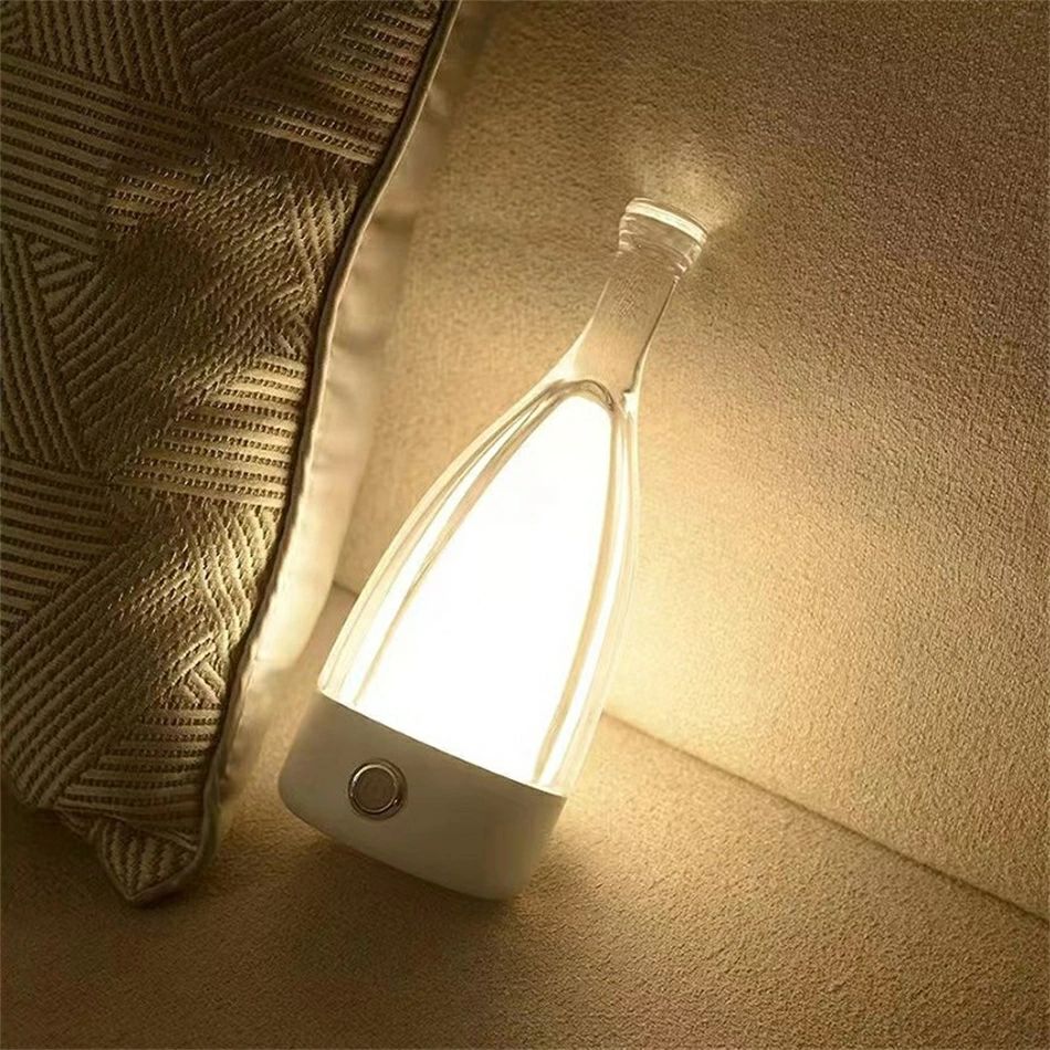 材質：ガラス+アクリル+アルミ 製品パワー：5w 出力電圧：＜5v スイッチ：タッチ 光源： LED 電源：USB充電?約6時間 容量：2400mAh 色温度：3000K、4000K、6500K 【間接照明＆調色調光】テーブルランプは、電球...