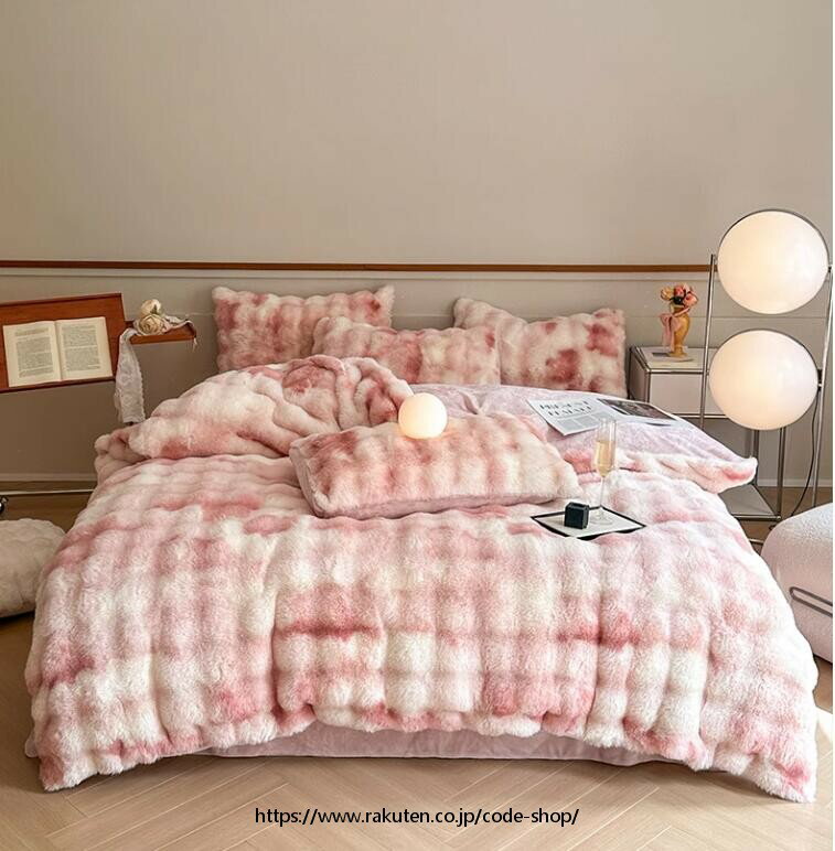 ☆素材： ポリエステル ☆カラー：写真通り ☆付属品：なし 1.5m/1.8mサイズ用（4点セット） 1点布団カバー：200*230cm 1点フラットシーツ：245*250 2点枕カバー：48*74cm 2.0mサイズ用（4点セット） 1点...