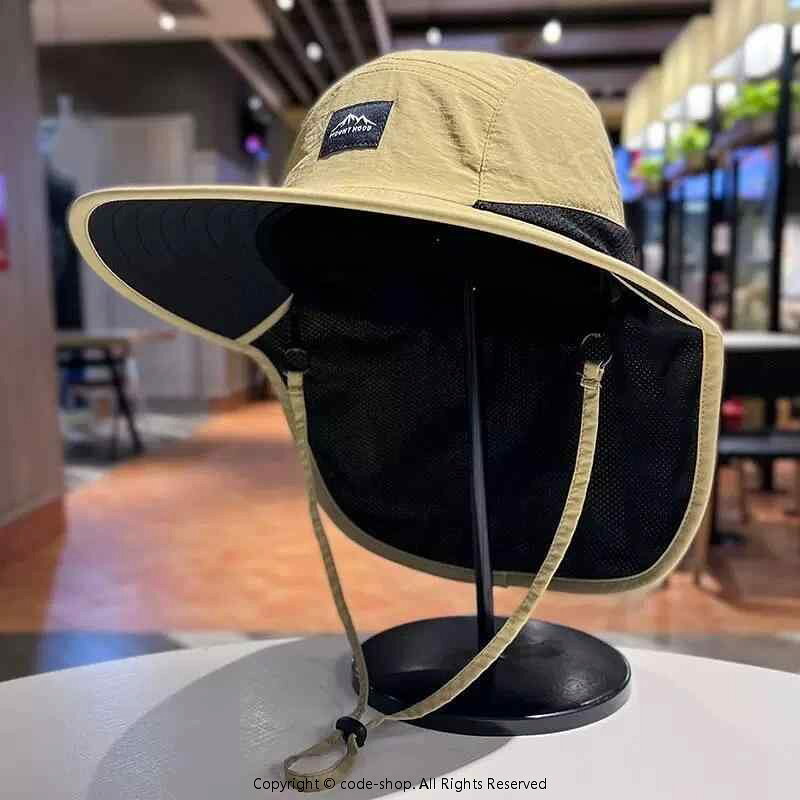 ・カテゴリ: ワイドブリムハット・クラウン形状: 丸型・ブリム形状: 大型・カラー展開: カーキ、ブラック、ネイビー、グリーン・機能: 日焼け防止、うなじ保護、速乾、通気性、防水、防風、日よけ・主な素材: アクリル61-70%・スタイル: ...