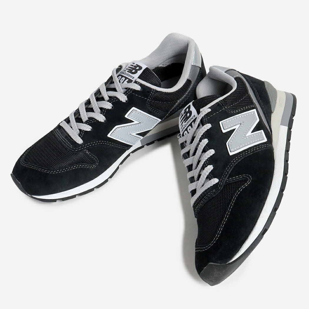 ・Brand new balance ・Model CM996BK2 ・Color BLACK SILVER ・FABRIC スエード ・Description of item クラシックな雰囲気がファンから絶大な人気を得ている"NEW B...