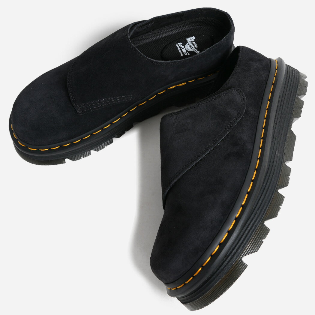 ITEM DETAIL 1960年の誕生以来、反骨精神の象徴として世界中の足元を彩ってきた英国発のフットウェアブランド『Dr.Martens』より、新時代を予感させる一足が到着しました。今作「ZEBZAG」は、伝統的なミュールスタイルにドク...