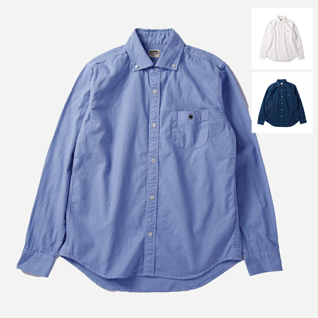 ITEM DETAIL ヴィンテージの空気感を現代のスタイルへと昇華させる『BARNS OUTFITTERS』より、定番として長く愛され続けるオックスフォードボタンダウンシャツ（BR-4965N）が到着しました。 日本の職人技術を背景に、縫...