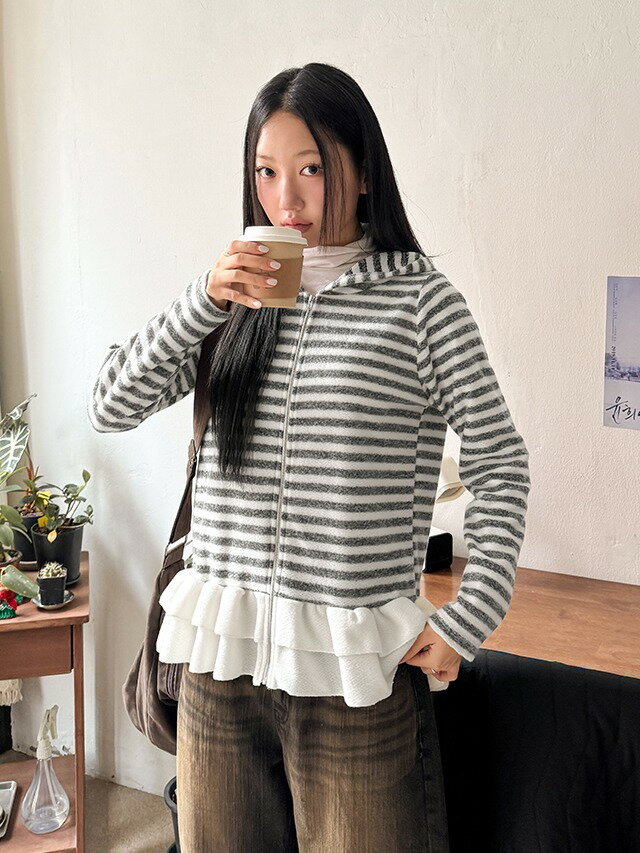 1 (55-77) 肩幅 36 バスト 48 アームホール 23 袖丈 60 袖幅 11.5 着丈 632 (88-99) 肩幅 38 バスト 55 アームホール 25 袖丈 61 袖幅 12 着丈 65📐断面のサイズを測定...