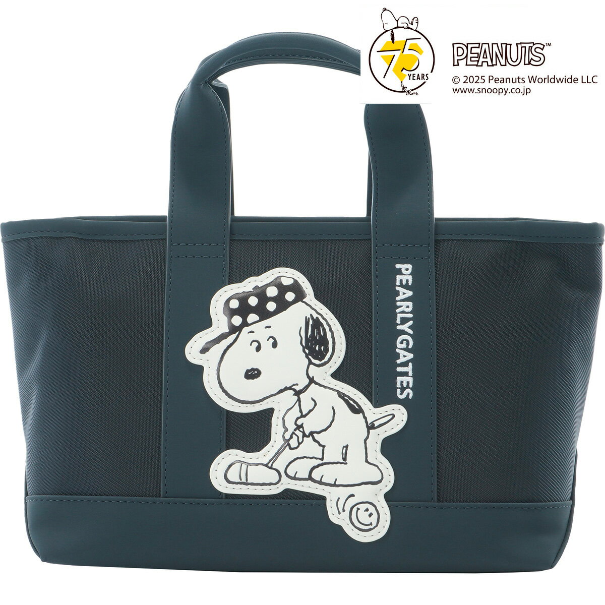 製品仕様 メーカー希望小売価格 25,000円 メーカー品番 5281032 商品説明 ドット柄のキャップを被ってバッティングしているようなデザインの、SNOOPYカートバッグ。2025年、PEANUTSはコミック誕生75周年を迎えるにあた...
