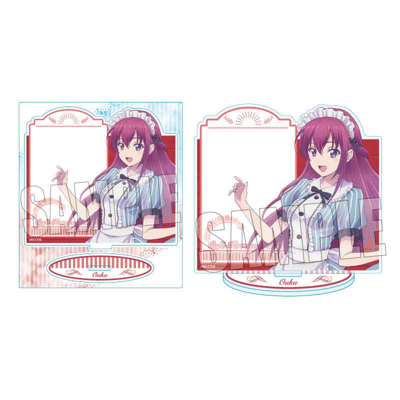 ■アイテム説明「女神のカフェテラス」からアクリルメモスタンドが登場です！文字や絵で自分だけのメモスタンドに！ ※仕様上、パーツを台座に接合した際にはめ込みが緩い場合がございます。予めご了承ください。※ペンは付属しません※書き間違いまた、ペン...