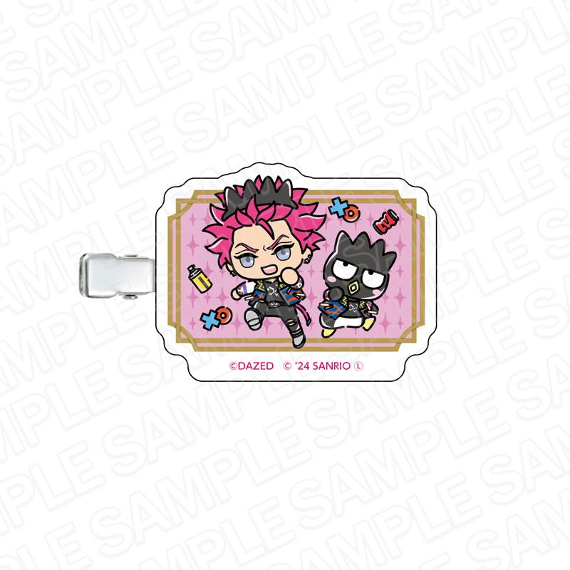 ■アイテム説明"カリスマ×サンリオキャラクターズ"よりヘアクリップが発売！ ■サイズ 約50mm-70mm程度■素材 アクリル■関連カテゴリー CLOTHING_OTHER■作品名 カリスマ