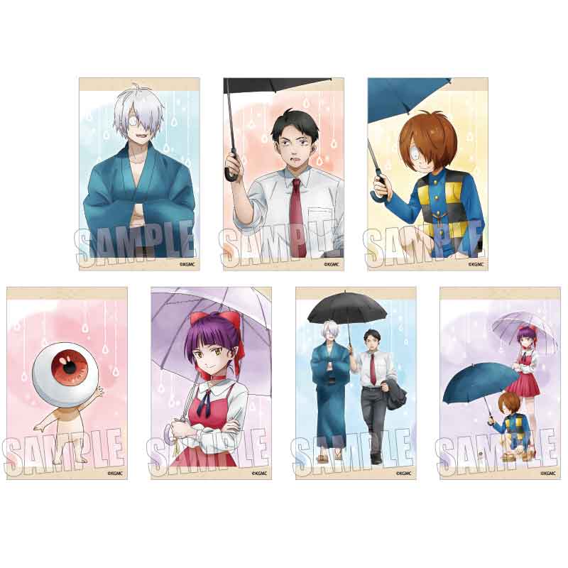 ■アイテム説明映画「鬼太郎誕生 ゲゲゲの謎」から、「トレーディングステッカー」が登場です！※1BOX7枚入り※BOX未開封時に限り、1BOXで全種コンプリート出来ます。■サイズ 約W50×H80mm■素材 PVC■関連カテゴリー STICK...