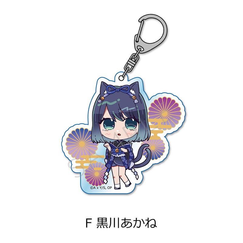 ■アイテム説明：・ワンポイントとしてどこにでも飾ることのできるキーホルダーです。・透明アクリルを使用しており、シンプルですがキャラクター映えします!■素材：透明アクリル■サイズ：約7cm 角以内■作品名：【推しの子】 （おしのこ）