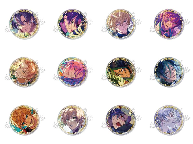 ■アイテム説明：「夢職人と忘れじの黒い妖精」から「トレーディング箔押し缶バッジ」が登場です！1BOXにつき1個レインボー箔押し仕様入り※トレーディング商品のため、キャラは選べません。■素材：ブリキ、鉄■サイズ：φ約56mm■作品名：夢職人と...