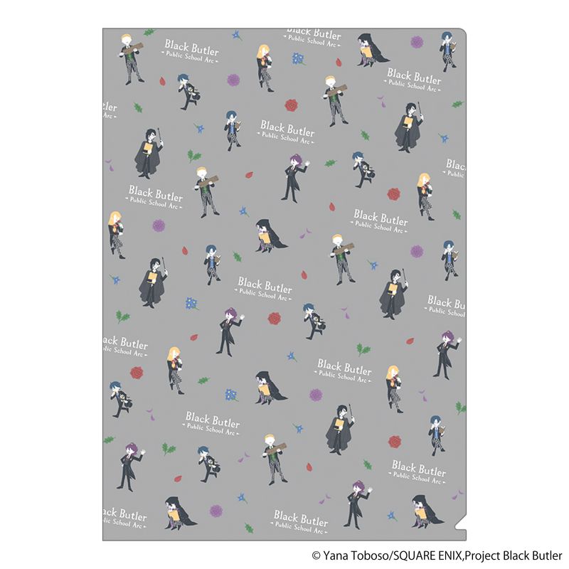■アイテム説明：アニメ『黒執事 -寄宿学校編-』よりゆるパレットのクリアファイルが登場！ (c) Yana Toboso/SQUARE ENIX,Project Black Butler■素材：PP製■サイズ：A4対応サイズ ■作品...
