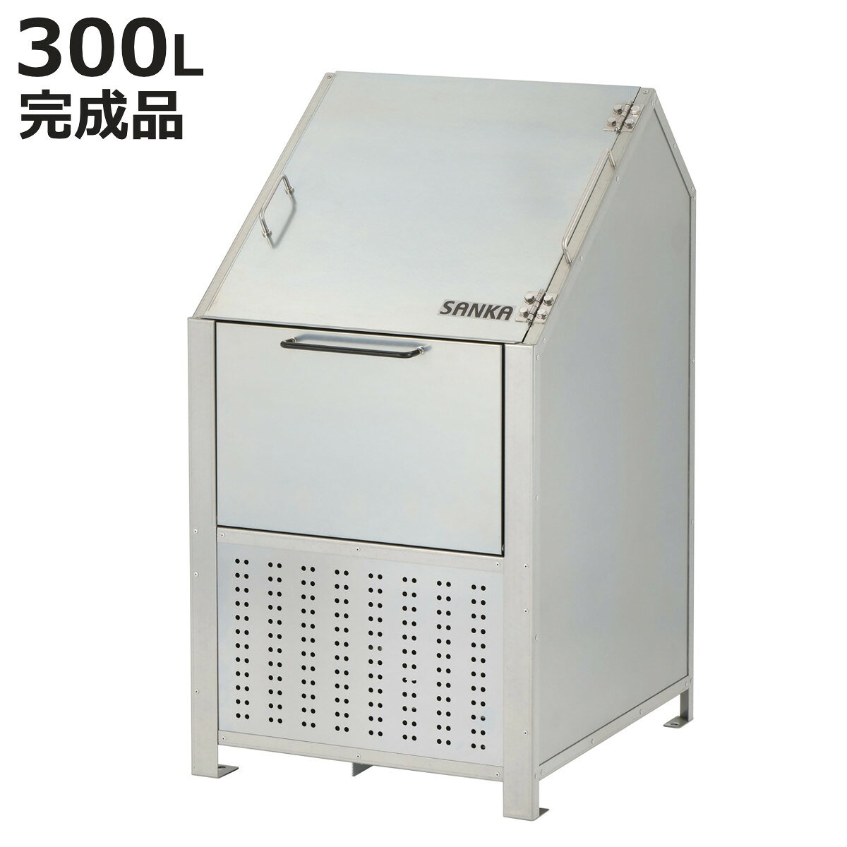 サイズ約 幅60×奥行71.5×高さ111（cm）重量約 30.5kg容量約 300L内容量1台材質本体・扉：高耐食溶融めっき鋼板金具・ネジ：ステンレス、アルミハンドル：ステンレス（SUS304）ハンドルゴム：ポリ塩化ビニル生産国日本製組立...