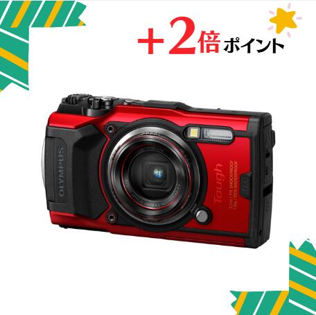 ◆ 商品情報OLYMPUS（オリンパス）Tough TG-6 RED / 防水コンパクトデジタルカメラ / レッド / JANコード：4545350052690◆ 商品の特徴● アウトドアに強いタフ性能：水深15mの防水性能、耐衝撃2.1m...