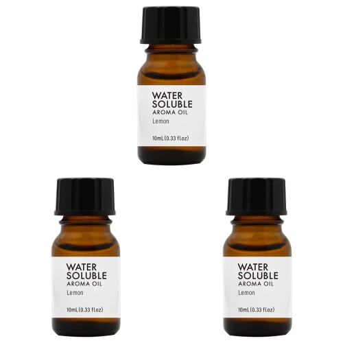 水溶性 アロマオイル レモン 10ml 3個セット 精油ブレンド アロマディフューザー 芳香用 アロマエッセンス 水に溶かすことのできるアロマオイル。 お風呂に垂らして香りを楽しんだり、アロマディフューザーなどにもお使い頂けます。 香りは精...