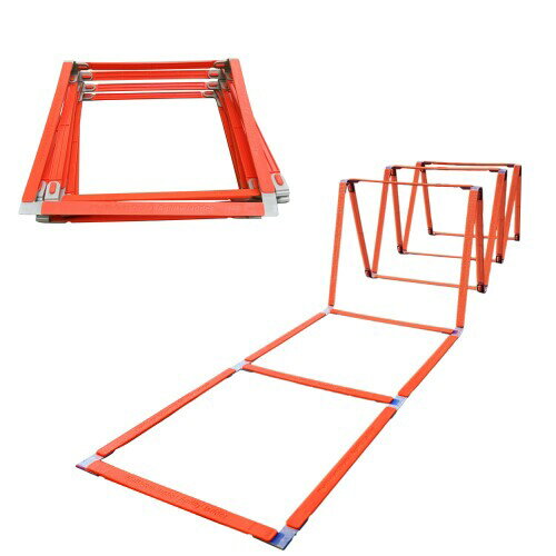 (HafaAdai) ラダー トレーニング 子供 バスケ 室内 小学生 サッカー 陸上 トレーニングラダー アジリティラダー スピードトレーニング用 (8マス) 跳躍・敏捷・スピードアップに最適なトレーニングラダー ジャンプ力や反射神経、ス...