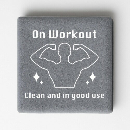 INSHAPER 3WAY ジムマスタータオル 筋トレ マナー スポーツ タオル トレーニングベンチ カバー ジム タオル 折り返しポケット付き (グレー) ・ただのタオルじゃない。ジムでのマナーを守り、感謝を生むジム タオル。これ1枚でジ...