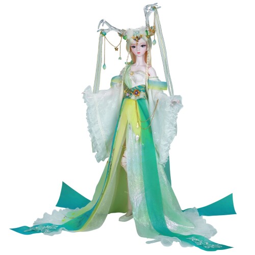 ICY Fortune Days 60CM bjdドール 34個の動ける機械式関節付き体 大人と子供のためのおもちゃとギフト 8歳以上(Luyaoyao） コンセプト:古代の美しさ、bjdの人形の身長は約60 cmで、素材はABS/PVC/...