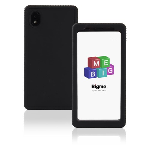 対応BIGME Hibreakケース5.84インチ携帯電話用インクスクリーンリーダーほごスリーブ対応BIGME Hibreak 5.84インチ電子書籍シリカゲル保護ケース落下防止ソフト保護カバー (ブラック) 対応BIGME Hibreak...