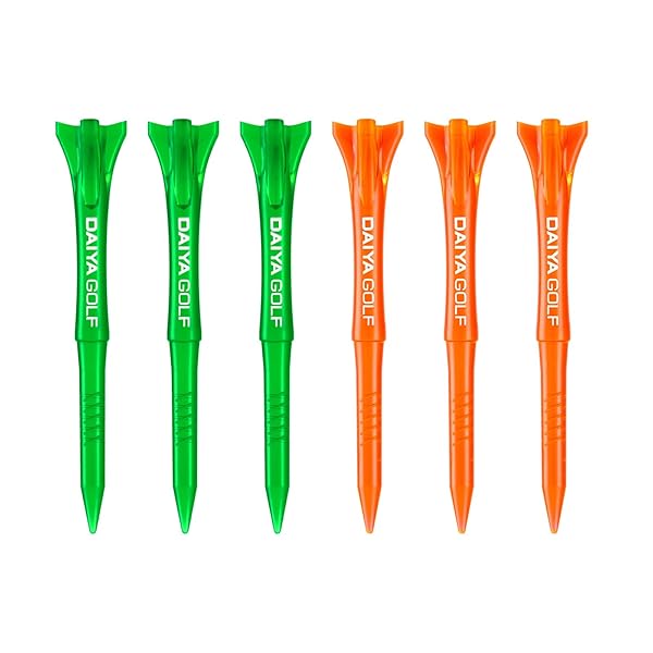 【今平周吾プロ使用ティー】ダイヤゴルフ(DAIYA GOLF) ストロングティーロング 高耐久なポリカーボネート採用 ゴルフティー 振り抜きやすくて飛距離アップ 折れにくい 見つけやすい 初心者 ドライバー アイアン FW ゴルフ規則適合 ...