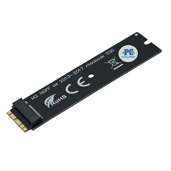 Sintech ST-NGFF2013-C NGFF M。2 PCIe SSDアダプタカードforアップグレードSSD mz-jpu128t sd6pq4 m-128gの2013 2014 2015 MacbookブランドSintech色2...