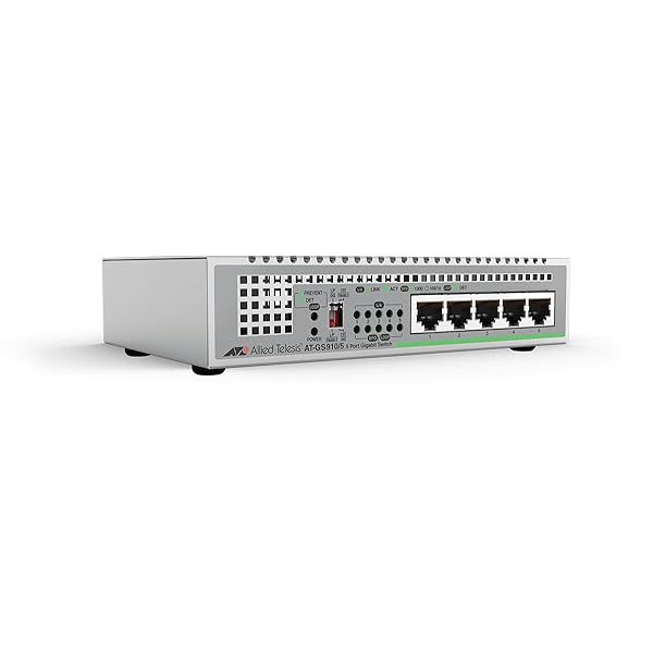 AT-GS910/5 レイヤー2スイッチブランドAllied Telesis色グレーモデル商品説明※詳細は会社概要ページにてご確認くださいませ。【商品概要】AT-GS910/5(RoHS対応)は、10/100/1000BASE-Tポートを5...