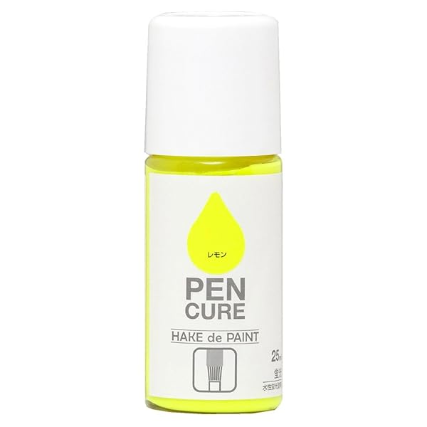 ニッペ ペンキ 塗料 ペンキュア HAKE de PAINT 蛍光 25ml レモン 水性 つやあり 屋内外 日本製 4976124352874ブランドニッペ(Nippe)色蛍光レモンモデル商品説明※詳細は会社概要ページにてご確認くださいま...