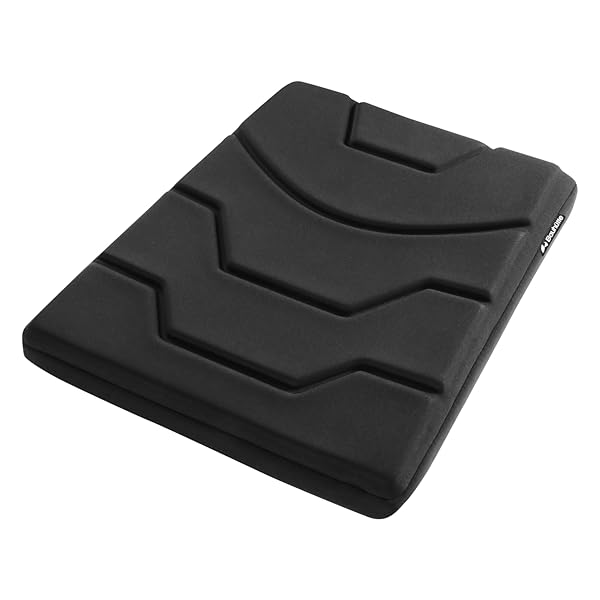 Bauhutte ( バウヒュッテ ) ゲーミング座布団 ゲーミングチェア専用設計 ゲルとウレタン2種(低反発・高反発)の4層構造 柔らかさ＆安定性を両立 お尻が痛くなりにくい 椅子 クッション ブラック BC-100G-BKブランドBau...
