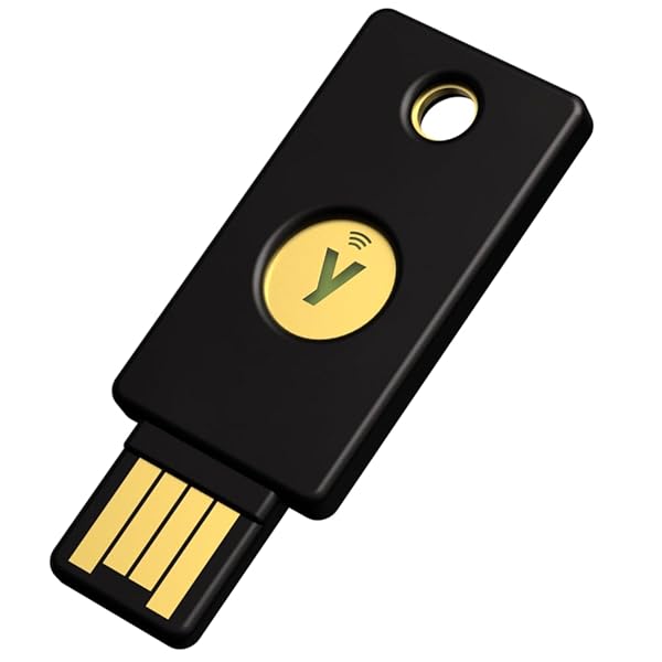 Yubico FIDOセキュリティキー NFC(黒) - FIDO2/U2F/USB-A ポート/NFC/MFA 2要素認証/高耐久性/耐衝撃性/防水防塵ブランドYubico色ブラックモデル5060408465295商品説明※詳細は会社概要...