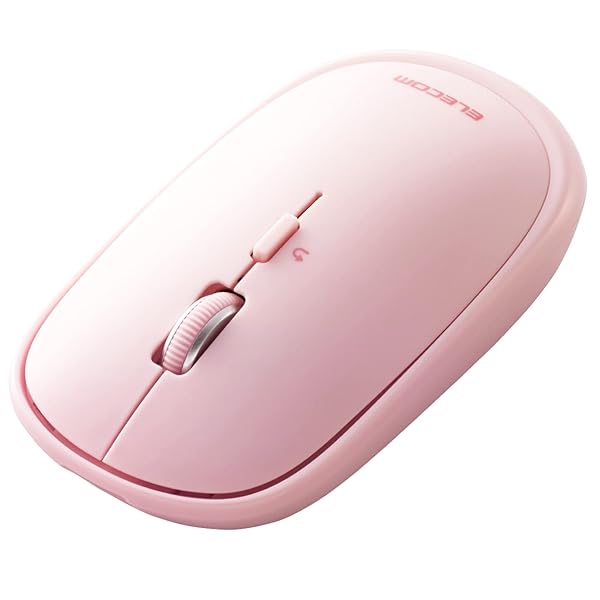 エレコム マウス Bluetooth ワイヤレスマウス Slint 静音 薄型モバイル 4ボタン 充電式 マルチペアリング 3台接続可能 ピンク M-TM15BBPN Mサイズブランドエレコム(ELECOM)色ピンクモデルM-TM15BBP...