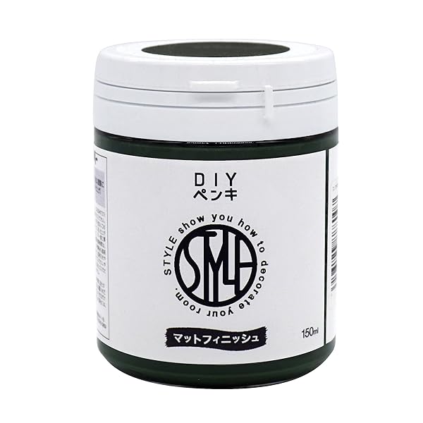ニッペ ペンキ 塗料 STYLE DIYペンキ 150ml ダルグリーン 水性 つやなし 屋内 日本製 4976124888151ブランドニッペ(Nippe)色ダルグリーンモデル4976124888151商品説明※詳細は会社概要ページにてご...
