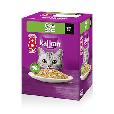 まぐろ　たい入り 1歳以上の猫に必要な全ての栄養素をバランスよく配合した総合栄養食です。 最適なカロリー設計と栄養バランスで、活発で元気な毎日の健康維持をサポート 容量：約60g×8P パッケージ等の変更について 予告なくパッケージ、仕様（...
