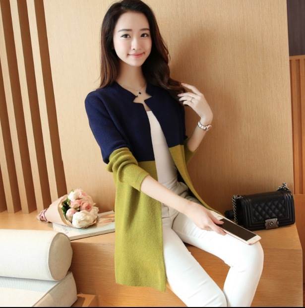 バイカラーがモダンなデザインのロングカーディガンです。シンプルなインナーと合わせて着こなすのがお勧めです。色展開 画像1 画像2 画像3 画像4サイズ S M L XLサイズ(cm)S /着丈 72 /バスト 80-90 /肩幅 35-38...