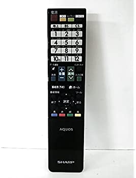 【中古】シャープ テレビリモコン GA957WJSA【メーカー名】シャープ【メーカー型番】GA957WJSA【ブランド名】シャープ(SHARP)商品画像はイメージです。中古という特性上、使用に影響ない程度の使用感・経年劣化（傷、汚れなど）が...