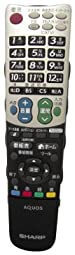 【中古】SHARP シャープ 液晶テレビ用 リモコン GA934WJSA【メーカー名】シャープ【メーカー型番】【ブランド名】シャープ(SHARP)商品画像はイメージです。中古という特性上、使用に影響ない程度の使用感・経年劣化（傷、汚れなど）...