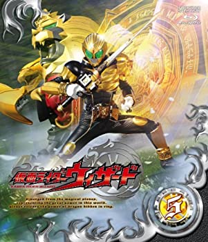 【中古】仮面ライダーウィザード VOL.5 [Blu-ray]【メーカー名】TOEI COMPANY LTD.(TOE)(D)【メーカー型番】【ブランド名】商品画像はイメージです。中古という特性上、使用に影響ない程度の使用感・経年劣化（傷、...