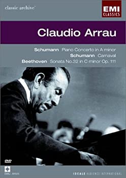 【中古】Claudio Arrau : Schumann Piano Concerto & Beethoven Sonata No. 32 (EMI Classic Archive) [DVD] [Import]【メーカー名】東芝EMI株式...