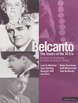 【中古】Belcanto: Tenors of the 78 Era 2 [DVD]【メーカー名】Euroarts【メーカー型番】【ブランド名】【商品説明】中古商品のご購入時はご購入前に必ず確認をお願いいたします。商品画像はイメージです。中...