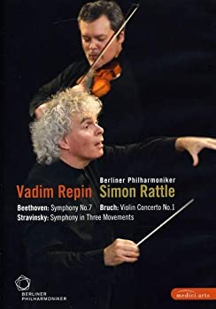 【中古】Symphony No 7 / Violin Concerto 1 / Symphony in [DVD]【メーカー名】Medici Arts【メーカー型番】【ブランド名】商品画像はイメージです。中古という特性上、使用に影響ない程度...